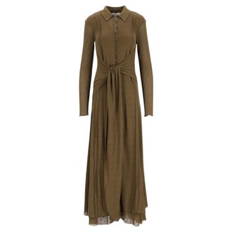 Ganni Femme, Robes, Vert, Taille: 34 FR Ensembles tailleur