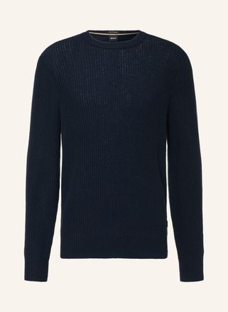 HUGO BOSS Pullover Fiocchetto blau