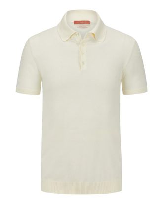 Daniele Fiesoli Softes Strick-Poloshirt aus Gizah-Baumwolle in
