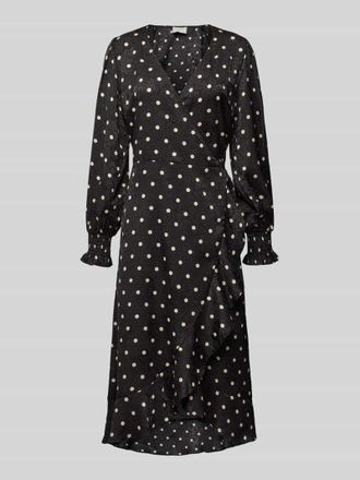 Neo Noir Wickelkleid im Retro-Look Modell Eva