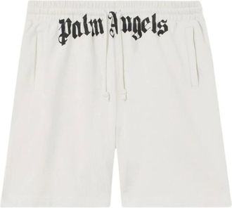Palm Angels Homme, Shorts, Blanc, Taille: S Shorts