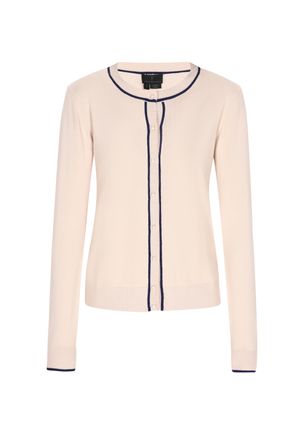 Dreimaster Dreimaster Strickjacke Frauen hellbeige
