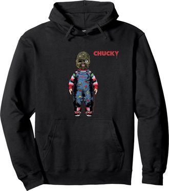 Chucky Full Body Damaged Doll Pullover Hoodie