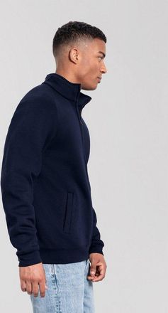 Fruit Of The Loom Sweatjacke Iconic Premium Sweat Jacket mit Eingrifftaschen, meliert, in normaler L&auml;nge
