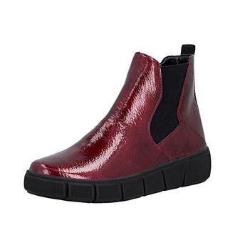 Remonte Femme D1t71 Bottes Chelsea, Rouge, 39 EU