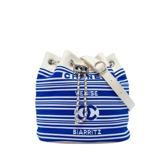 Chanel Pre-owned Vintage Bucket Bag - - Pre-owned - Damen - Blau - ONE SIZE