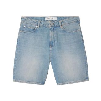 Lacoste Straight Fit Denim Bermuda Shorts - - Shorts - Herren - Blau - W32