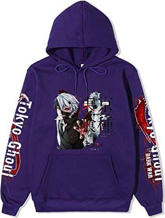 Keephen Tokyo Ghoul Sweat &Agrave; Capuche Anime Kaneki Ken Imprim&eacute; Streetwear Automne Hiver Casual Couple Sweat &Agrave; Capuche