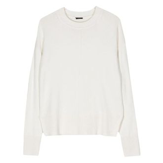 Joseph Seiden-Kaschmir-Freizeitpullover - - Knitwear - Damen - Wei&szlig; - XS
