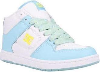 DC Manteca 4 Mid - Chaussures Mid Top en Cuir - Femme - 36 - Bleu
