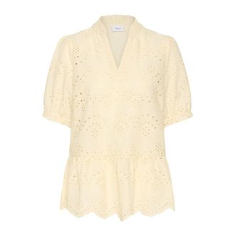 Saint Tropez GeleksaSZ Blouse - - Blouses & Shirts - Damen - Gelb - XS