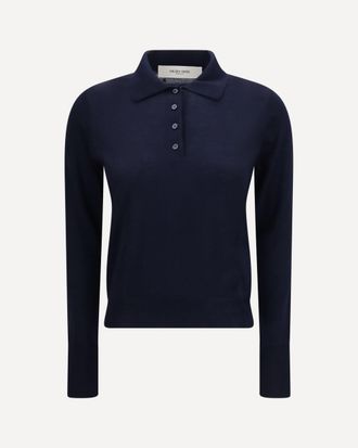 Golden Goose Long sleeve merino wool Polo Female S