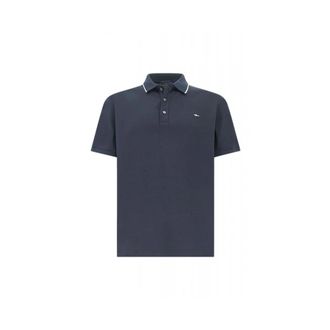 Paul & Shark Homme, Tops, Bleu, Taille: XL Polo en coton Aqua Touch