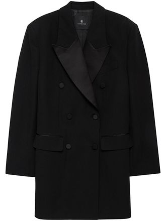 Anine Bing Ross Kleid - Schwarz