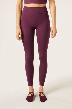 Calzedonia Leggings Scrunch Sculpt Bordeaux