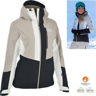 Maul Trekkingjacke Maul - Schneekönigin II MTX 20. Damen Skijacke Winterjacke, beige