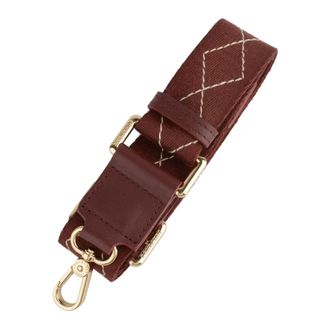 Pourchet Femme, Sacs, Rouge, Taille: ONE Size Bandouli&egrave;re Tiss&eacute;e