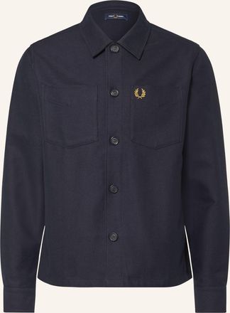 Fred Perry Overjacket blau
