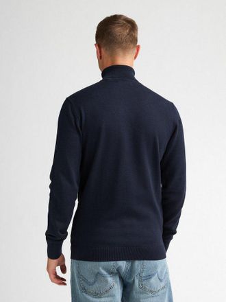Petrol Industries Rollkragenpullover Men Knitwear Collar Basi Pflegeleichter Materialmix mit Baumwollanteil