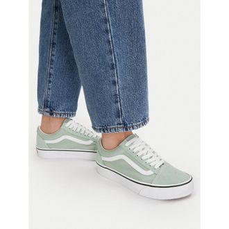 Vans Sneakers aus Stoff Vans Old Skool VN000D6WEMW1 Gr&uuml;n