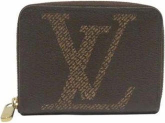 Louis Vuitton Porte-monnaie / &Eacute;tui &agrave; monnaie Pre-owned - Femme - Pre-owned - Brun - Taille: ONE Size