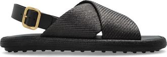 Tod's Gummisandalen - - Shoes - Damen - Schwarzk - 38 1/2 EU
