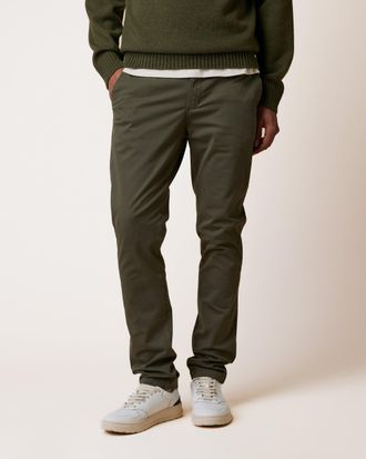 Faguo Chino kaki clair coton bio