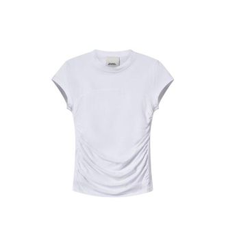 Isabel Marant T-shirt Maelie &agrave; fronces en coton