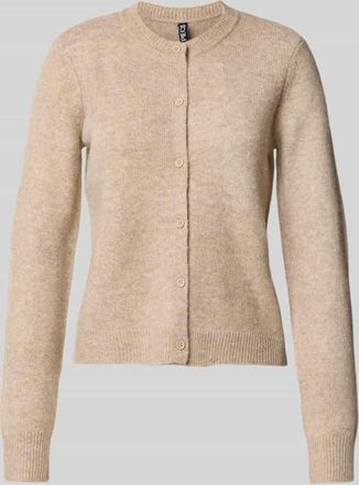 Pieces Regular Fit Strickjacke mit Woll-Anteil Modell MALOU