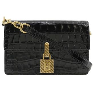 Balenciaga Pre-owned Cuir sacs-bandouliere - Femme - Pre-owned - Noir - Taille: ONE Size