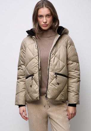 Street One Steppjacke mit Kapuze mit Tunnelzugband