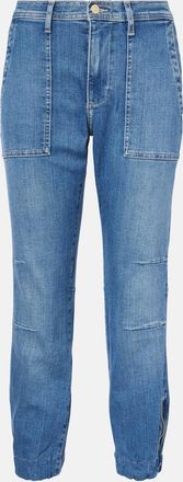 7 For All Mankind High-Rise Straight Jeans