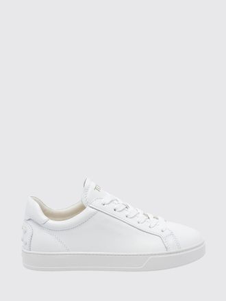 Tod's Baskets basses en cuir de veau lisse avec gommini au talon