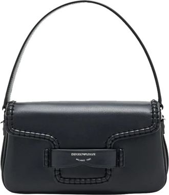 Emporio Armani Hobo Bags - Tote S Mini Grana Spuntata - Tote S Mini Grana Spu - Gr. unisize - in Schwarz - f&uuml;r Damen