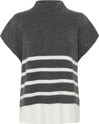 Cream Femme, Pulls, Multicolore, Taille: 38/40 FR Col roul&eacute;