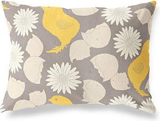 Bonamaison Le Jardin du Lin Kissenbezug Zierkissenbezug Motiv Zufälliges Kissenbezug, Für Bett, Auto, Sofa, Haus, Wohnzimmer, Schlafzimmer, Dekoration, 45x60 Cm 