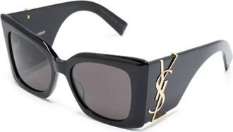 Saint Laurent Eyewear SLM119BLAZE Sunglasses - Black