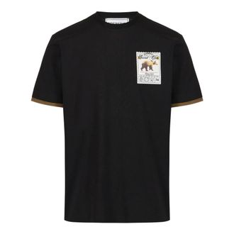 Iceberg Homme, Tops, Noir, Taille: XL T-shirt Graphique Social Club