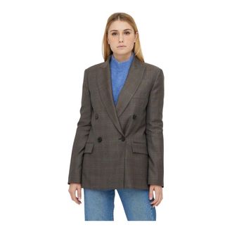 Erika Cavallini Semi Couture Blazerjacke - - Jackets - Damen - Grau - M
