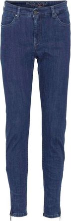 C.Ro Femme, Jeans, Bleu, Taille: 36 FR Magic Fit Denim 7/8 Medium Blue