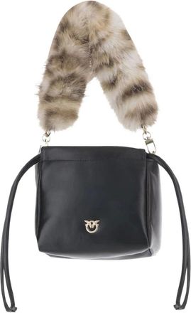 Pinko Pinko - Pochette Nappa/Macula - Femme - Sacs - Noir - Taille: ONE Size