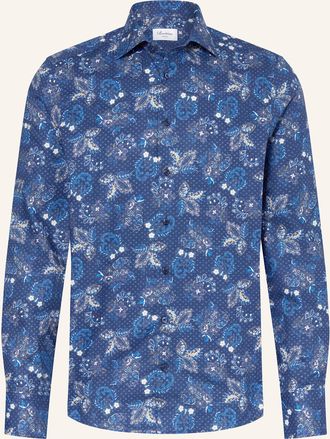 Stenströms Hemd Slimline Fit blau