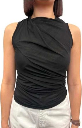 Rick Owens Femme, Tops, Noir, Taille: 38 FR Luna Mesh Top