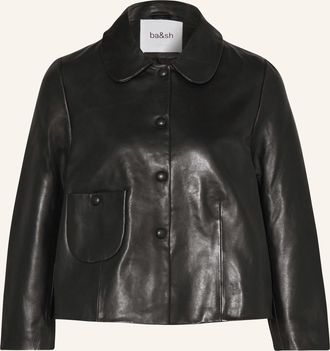 BA&SH Ba&Sh Lederjacke Mylos schwarz