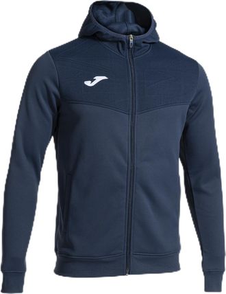 Joma Herren-Sweatshirt - Reißverschluss - Kapuze - Campus Street, Marineblau, XXS