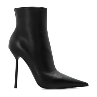 Le Silla Bella Leder-Stiefeletten mit Absatz - - Shoes - Damen - Schwarzk - 41 EU
