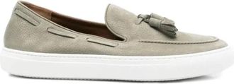 Fratelli Rossetti Homme, Chaussures, Gris, Taille: 42 1/2 EU Mocassins &agrave; Glands en Cuir