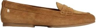 Tommy Hilfiger Mocassins &agrave; d&eacute;tail m&eacute;tallique dor&eacute; en cuir