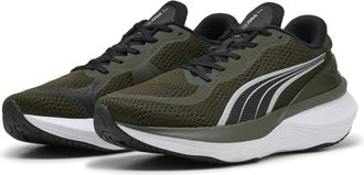 Puma Unisex SCEND PRO 2 Straßen-Laufschuh, Dark Olive Black, 47 EU, Dark Olive PUMA Schwarz, 48.5 EU