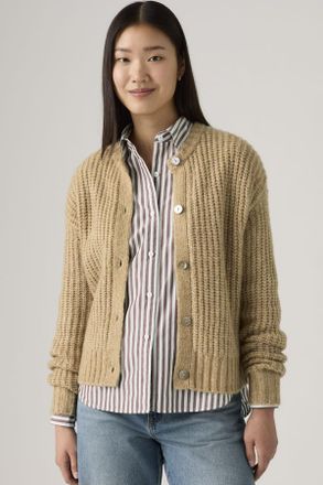 Levi's Cardigan Boutonn&eacute; Luna Shell - Femme - Neutral / Heather Caramel - XS